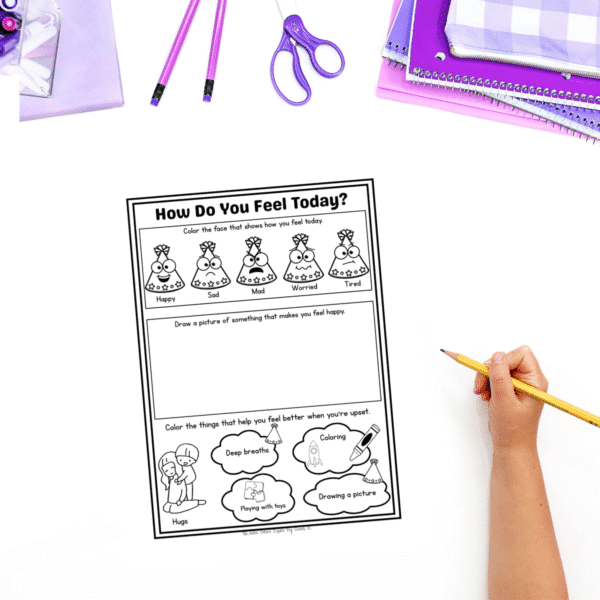 Free Preschool Printable Feelings Activity | Learn Grow Aspire