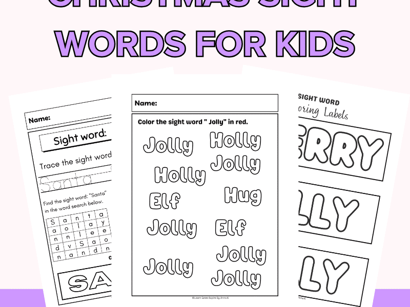 Learn Grow Aspire | Activities & Printables For Inspired Learning