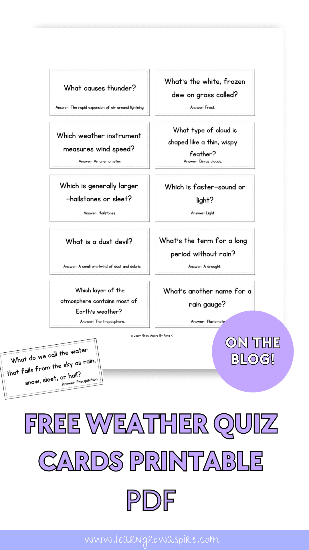 Fun Weather Trivia For Kids (With Answers) | Learn Grow Aspire