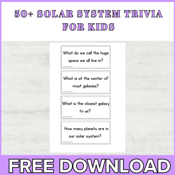 50+ Solar System Trivia for Kids (Great for STEM Learning!) | Learn ...