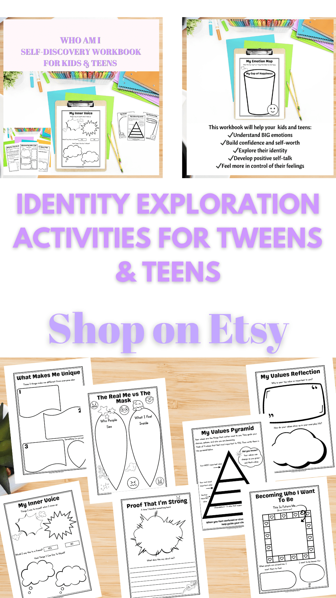 Identity Exploration Activities For Tweens & Teens | Learn Grow Aspire